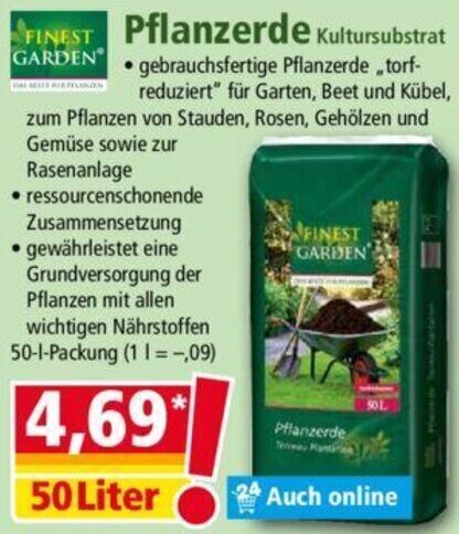 Pflanzerde Angebot Diese Woche