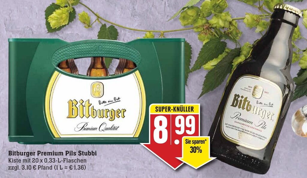 Wunderschöne Bitburger Stubbi Im Angebot Bild
