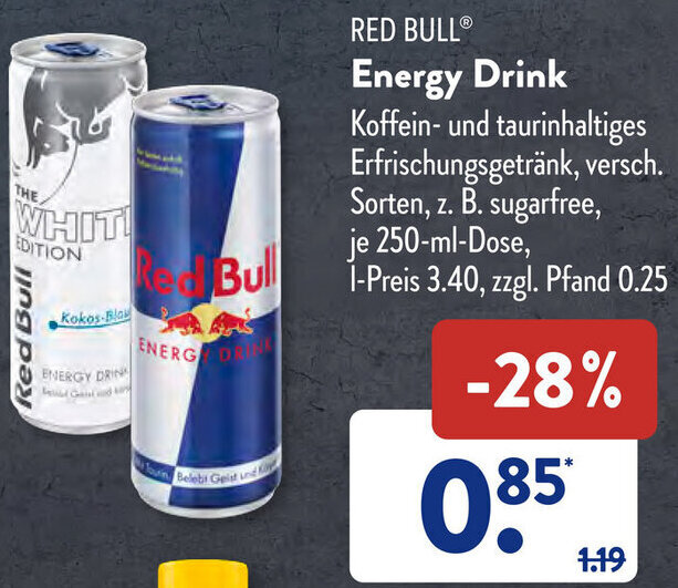 Wo Ist Red Bull Im Angebot