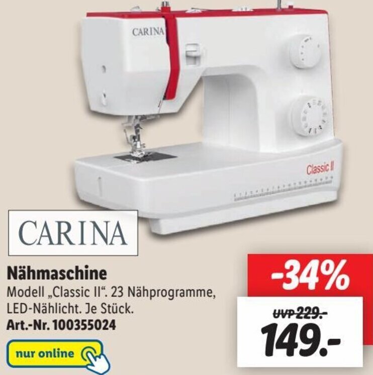 Carina Sewing Machine Review Lidl at Albert Jarman blog