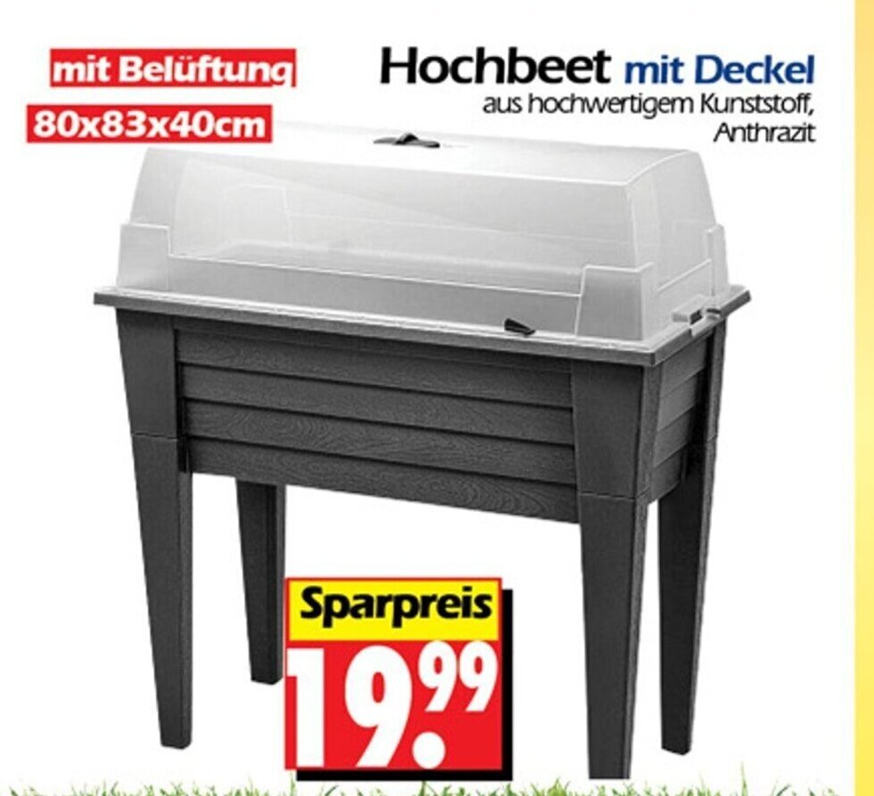 Hochbeet mit Deckel Angebot bei Wreesmann