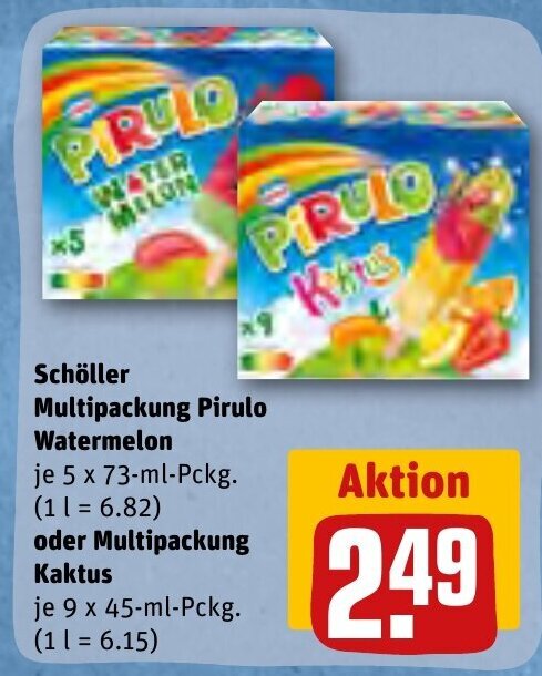 Schöller Multipackung Pirulo Watermelon 5 x 73 ml Pckg. oder ...