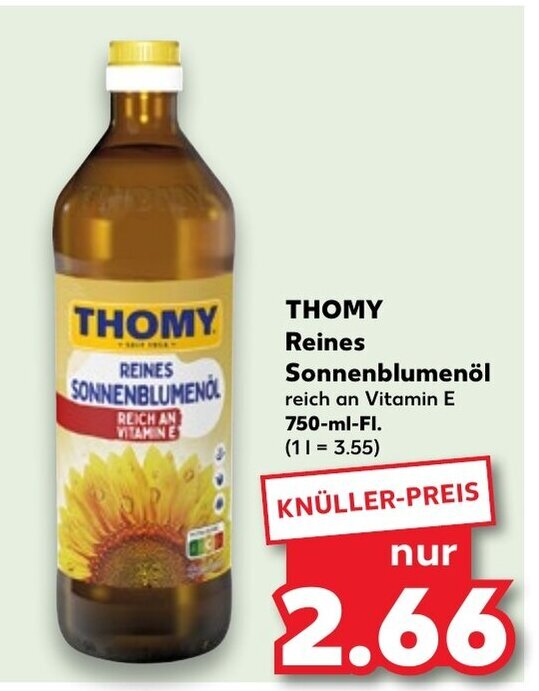 Stilvolle Thomy Sonnenblumenãl Angebot Fotos