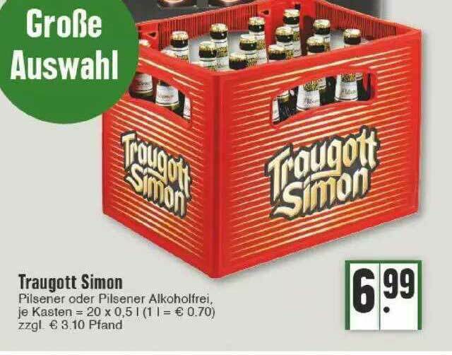 Traugott Simon Angebot bei Edeka