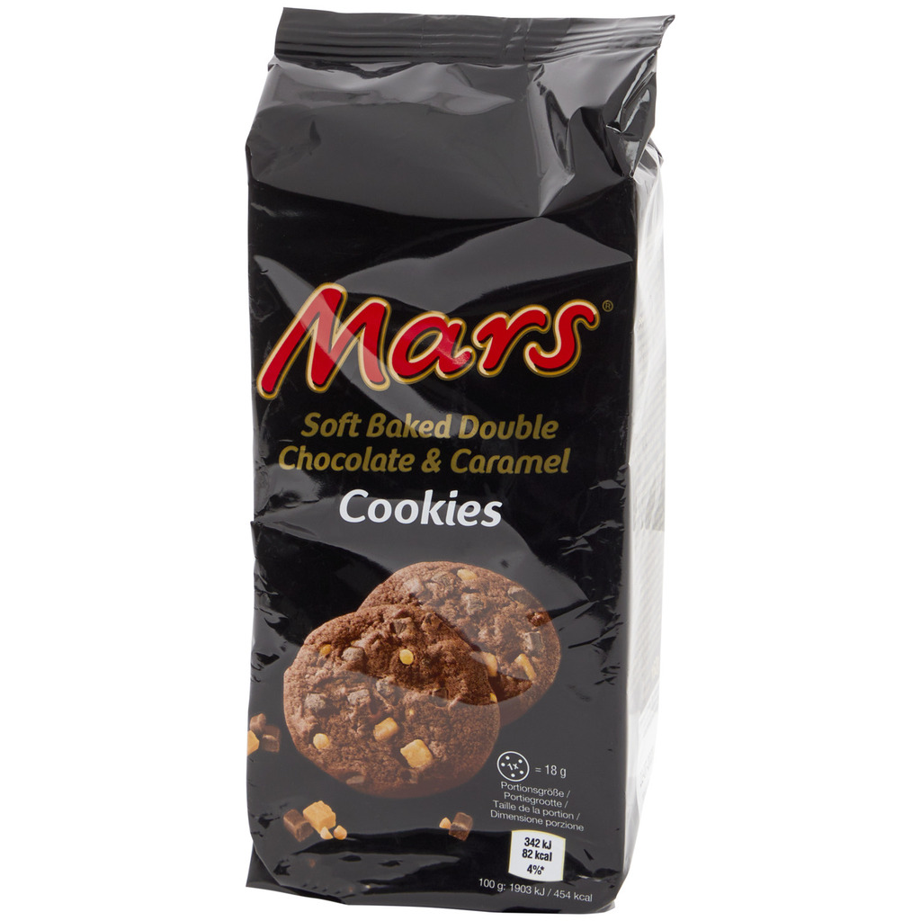 Mars kekse soft baked double chocolate & caramel Angebot bei Action