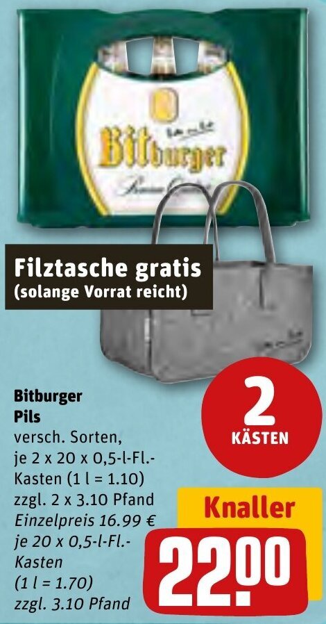 Erstaunlich Rewe Bitburger Angebot Bild
