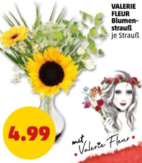 VALERIE FLEUR Blumenstrauß Angebot bei PENNY