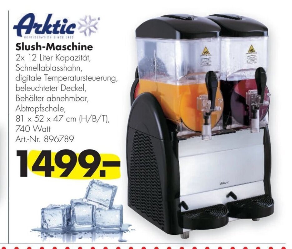 Arktic Slush-Maschine Angebot bei Handelshof