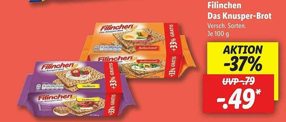Filinchen Das Knusper-brot Angebot bei Lidl
