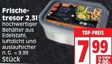 Edeka zuhause Frischetresor 2,3 L Angebot bei Edeka