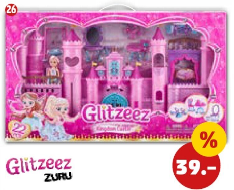 Glitzeez Zuru Glitzeez Schloss Angebot bei PENNY