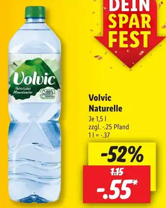 Volvic Naturelle 1,5 L Angebot bei Lidl