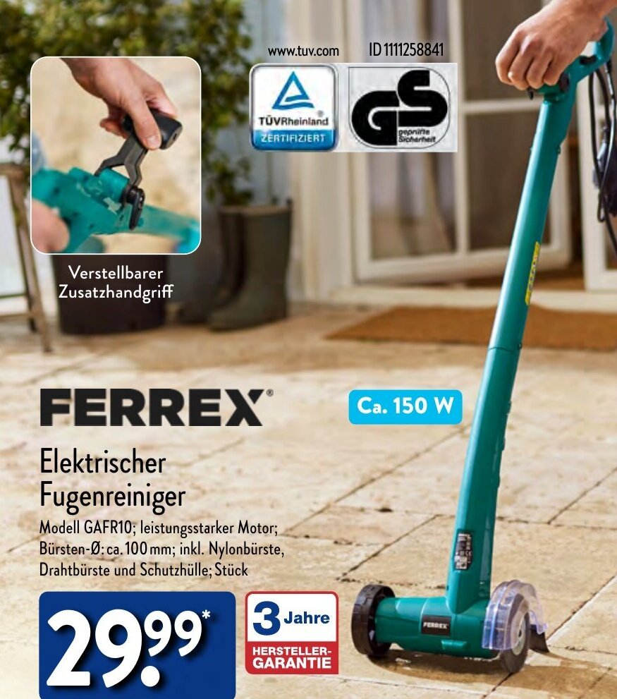 Elektrischer Fugenreiniger Aldi Test