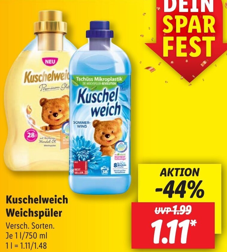 Erstaunlich Kuschelweich Weichspler Angebot Ebenbild