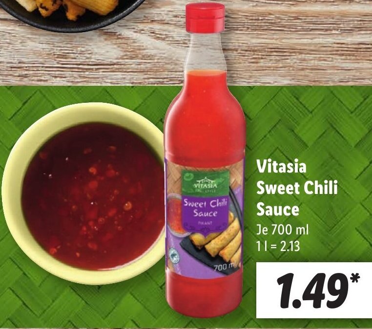 Vitasia Sweet Chili Sauce 700 ml Angebot bei Lidl