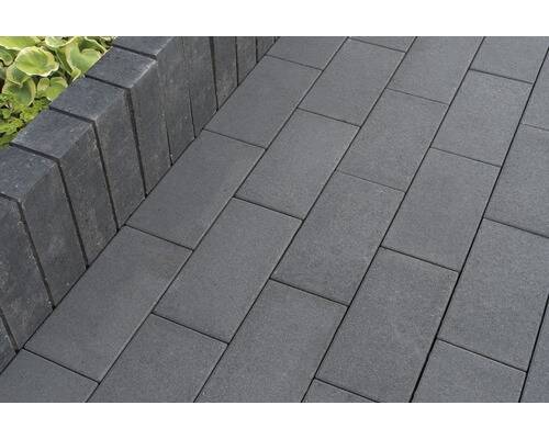 Flairstone pflasterstein rechteckpflaster new york basalt mit glimmer ...