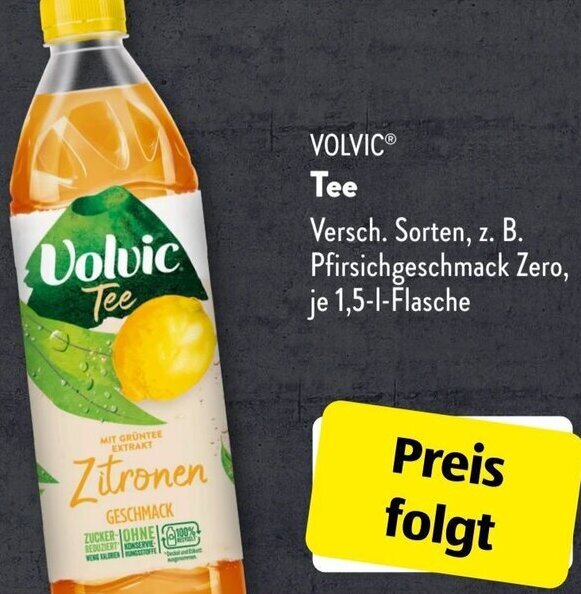 Fabelhafte Volvic Tee Angebot Bilder