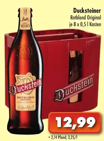 Ducksteiner 8x0,5L Angebot bei Lösch Depot
