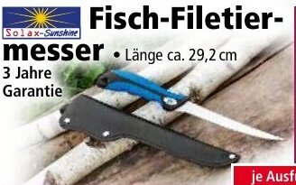 Solax-Sunshine Fisch Filetiermesser Angebot bei Norma