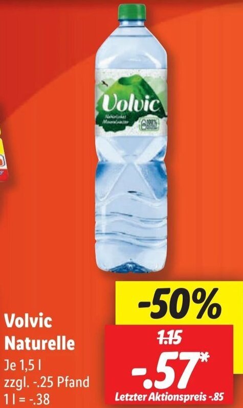 Volvic Naturelle 1,5 L Angebot bei Lidl