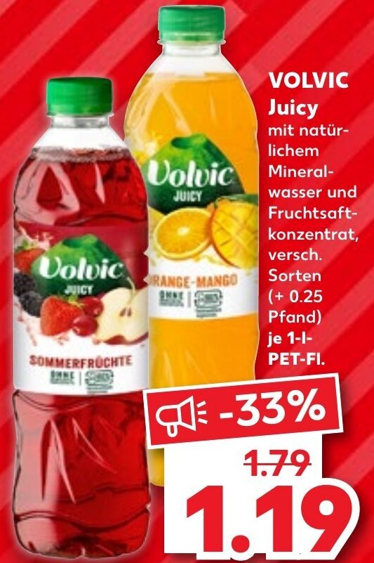 Erstaunlich Kaufland Volvic Angebot Ebenbild
