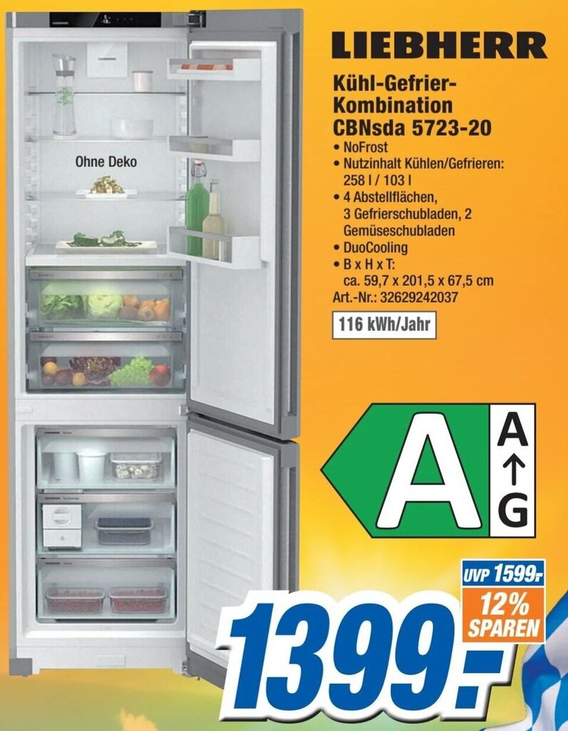 Kuhl Gefrier Kombi Angebot