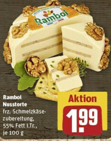 Rambol Nusstorte 100 g Angebot bei REWE