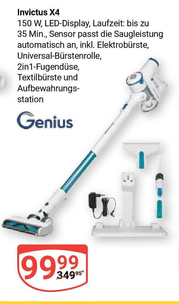 Genius Invictus X4 Angebot bei Globus