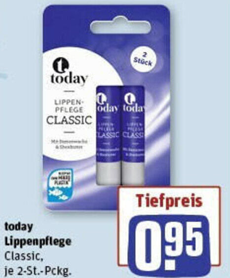 today Lippenpflege Classic 2-St.-Pckg. Angebot bei REWE