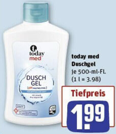 today med Duschgel 500-ml-Fl. Angebot bei REWE