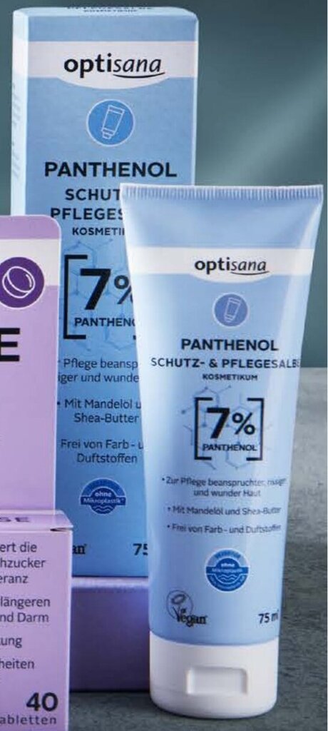 Optisana Panthenol Schutz & Pflegesalbe 75 ml Angebot bei Lidl