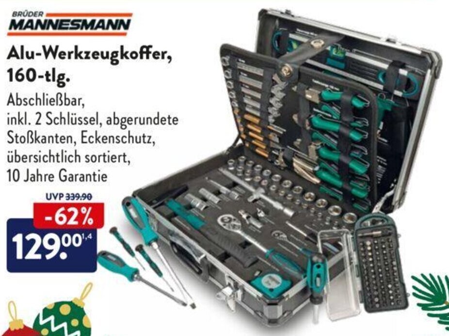 Werkzeugkoffer Angebot Aldi