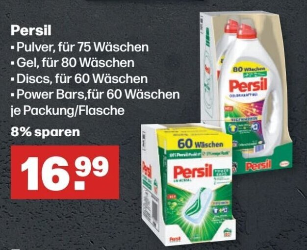 Stilvolle Persil Pulver Angebot Ebenbild