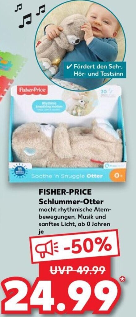 FISHER-PRICE Schlummer-Otter Angebot bei Kaufland