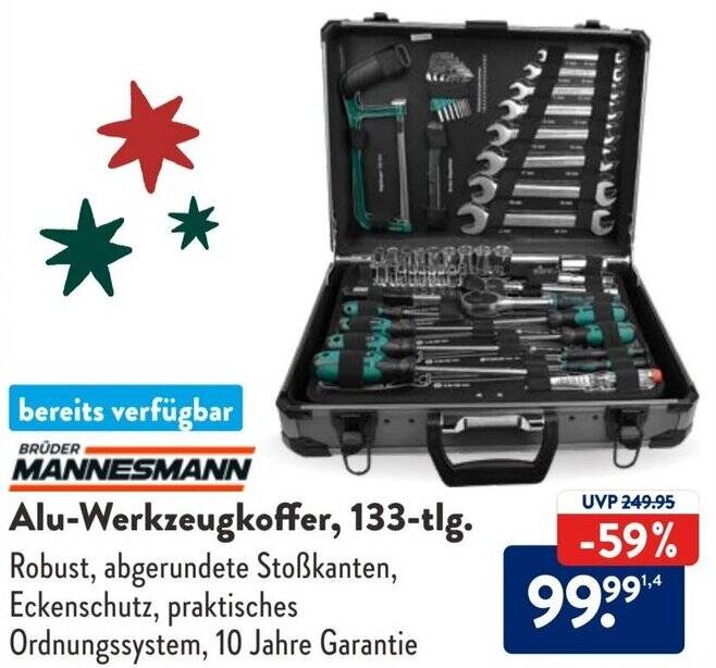 Werkzeugkoffer Angebot Aldi