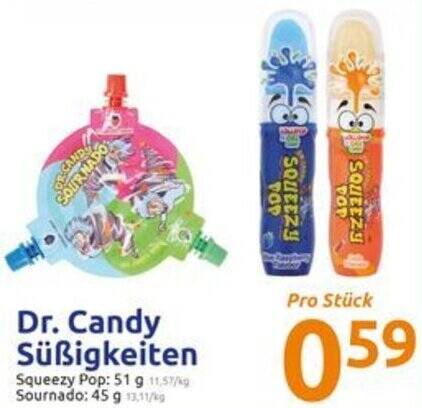 Dr. Candy Süßigkeiten Angebot bei Action