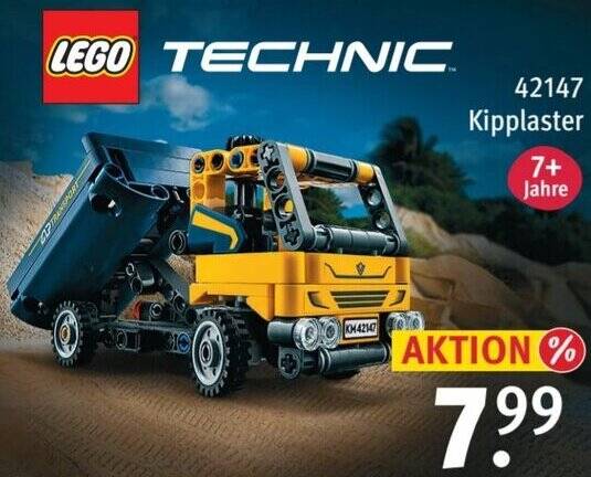 LEGO TECHNIC 42147 Kipplaster Angebot bei Rossmann