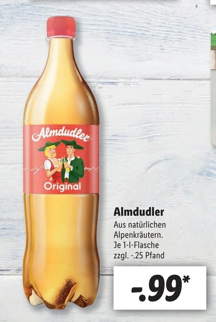 Almdudler 1L Angebot bei Lidl