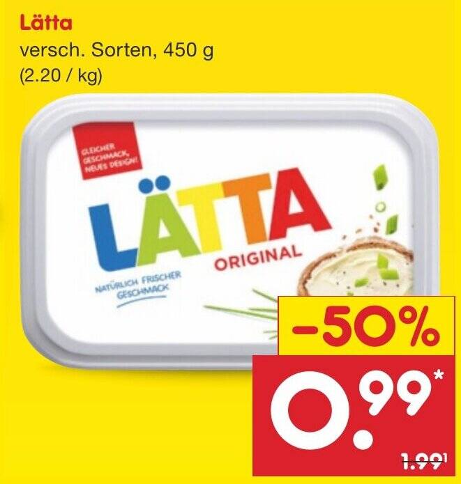 Stilvolle Lãtta Angebot Netto Bild