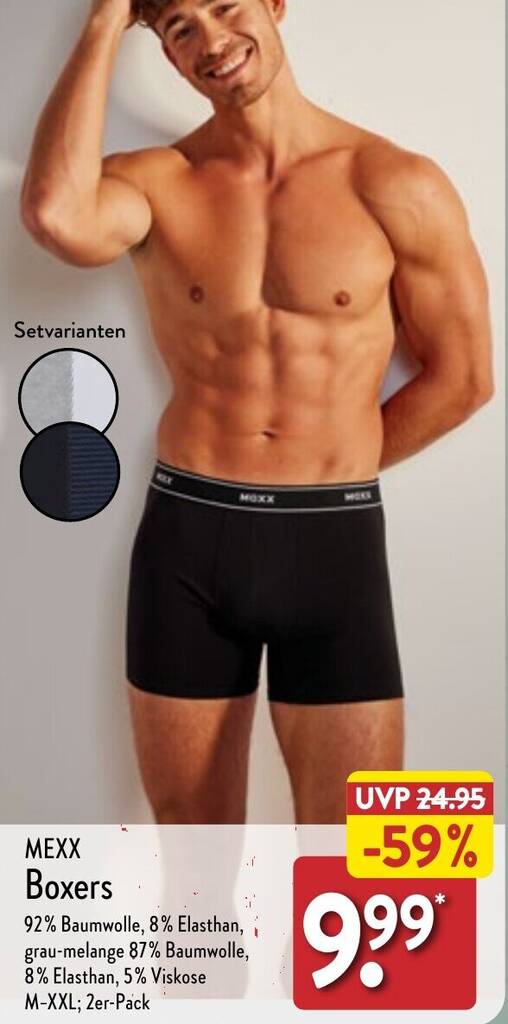 MEXX Boxers Angebot bei Aldi Nord