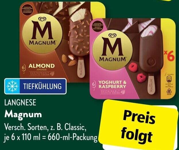 LANGNESE Magnum 660 ml Packung Angebot bei Aldi Süd