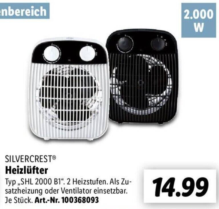Wunderschne Heizlfter Bei Lidl Bild