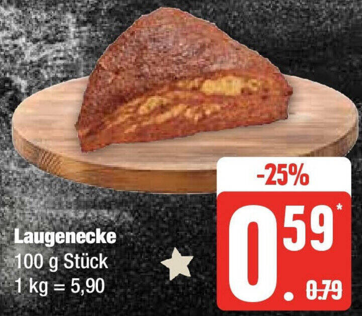 Laugenecke 100 g Stück Angebot bei Edeka
