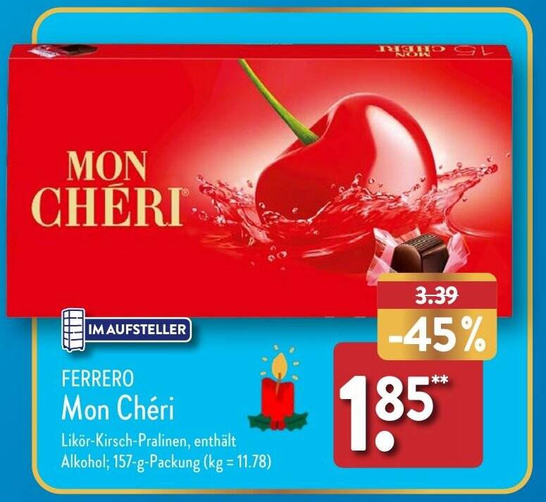 Mon Cherie Angebot