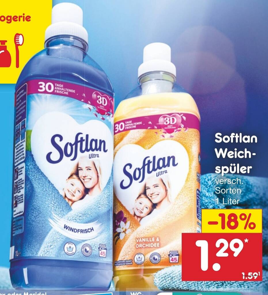 Wunderschne Softlan Weichspler Angebot Ebenbild