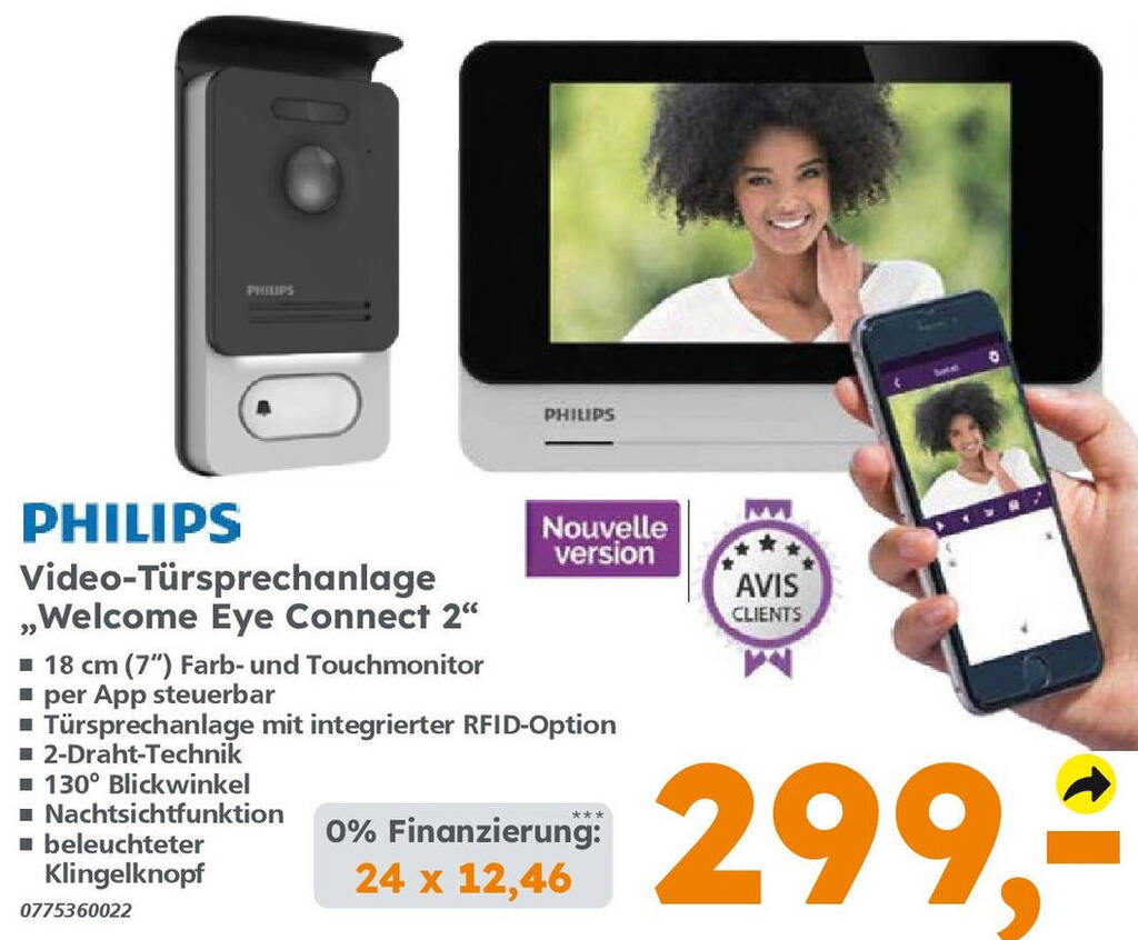 Philips Welcomeeye Connect 2 Probleme