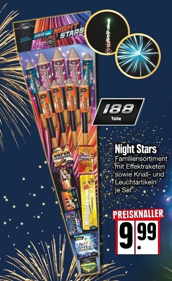 Comet Night Stars Angebot bei Edeka