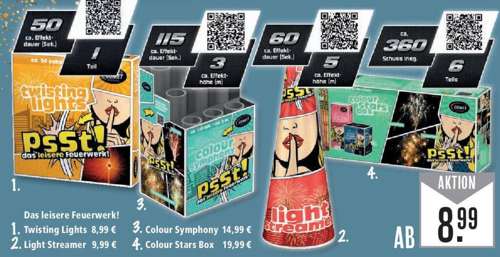 COMET Twisting Lights Angebot bei Marktkauf