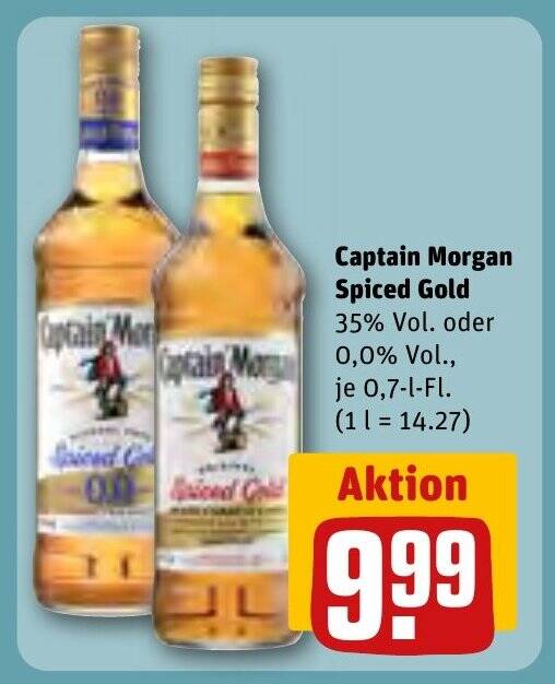 Wunderbar Captain Morgan Angebot Rewe Ebenbild