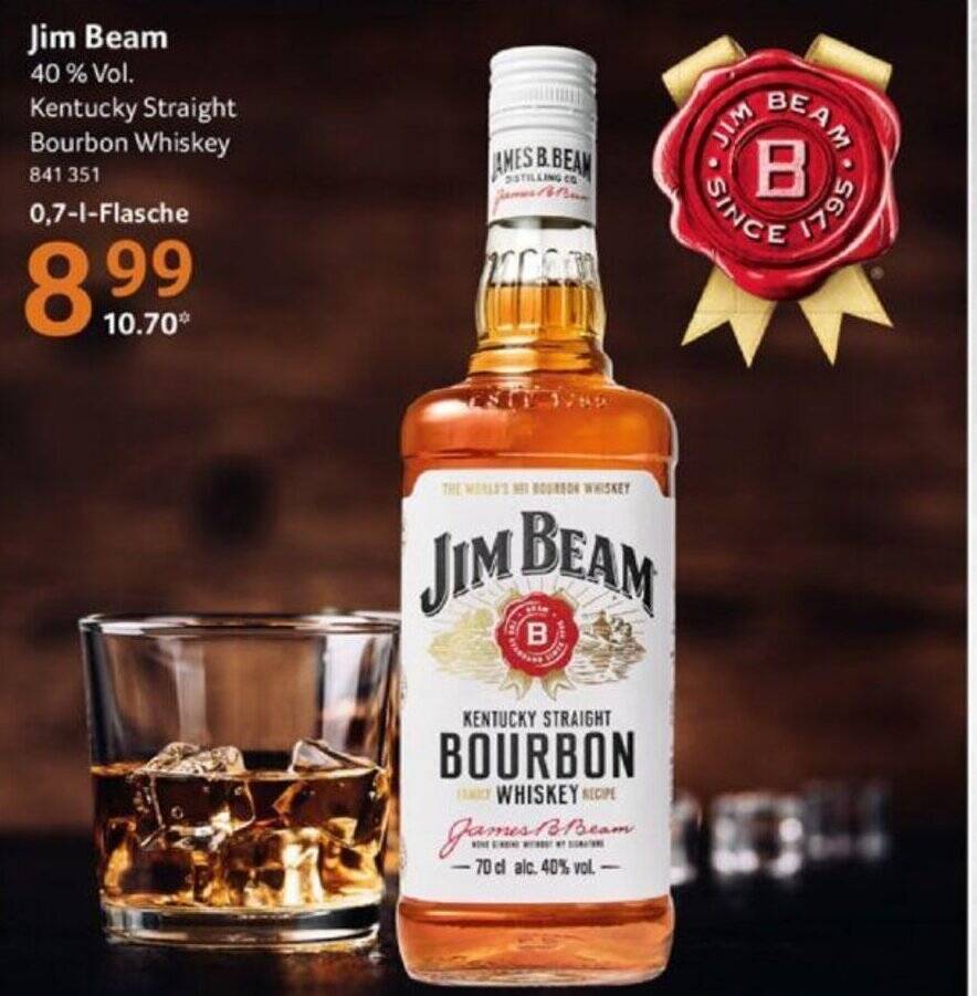 Jim Beam Flasche